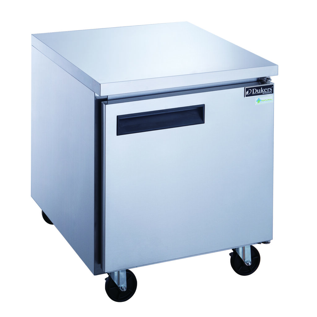 DUC29F Single Door Undercounter Freezer in Stainless Steel - DishDash Equip